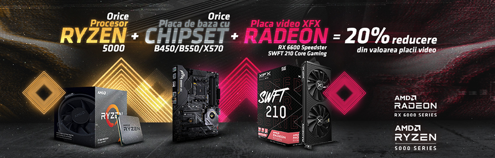 AMD Days - 20% reducere pentru placa video selectata - PC Garage