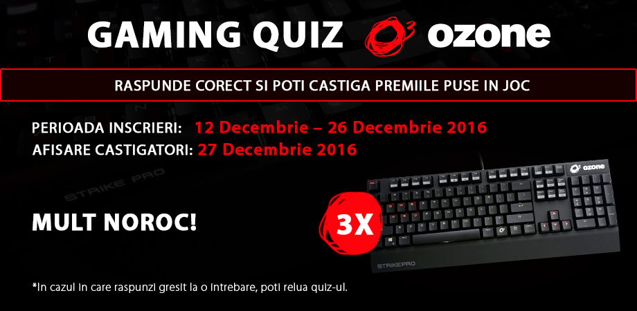 Gaming Quiz OZONE - PC Garage
