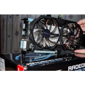 Placa video GIGABYTE Radeon R9 270 OC WindForce 2X 2GB GDDR5 256-bit ...