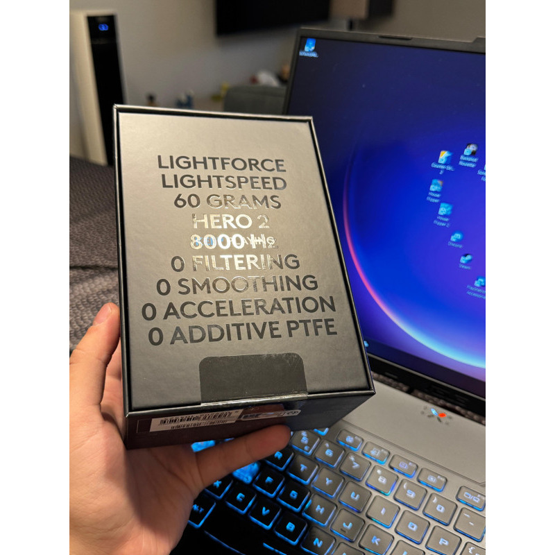 Mouse Gaming Logitech G Pro X Superlight 2 Lightspeed Wireless Black ...