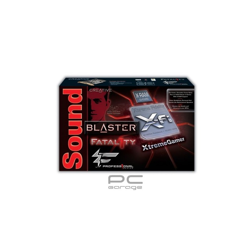 Placa de sunet Creative Sound Blaster X-Fi XtremeGamer Fatal1ty Pro ...
