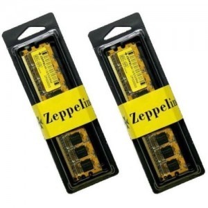 Memorie Zeppelin 2GB DDR 400MHz CL3 Dual Channel Kit - PC Garage