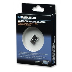Adaptor bluetooth Manhattan USB Bluetooth Dongle Class 2+ EDR 10m - PC ...