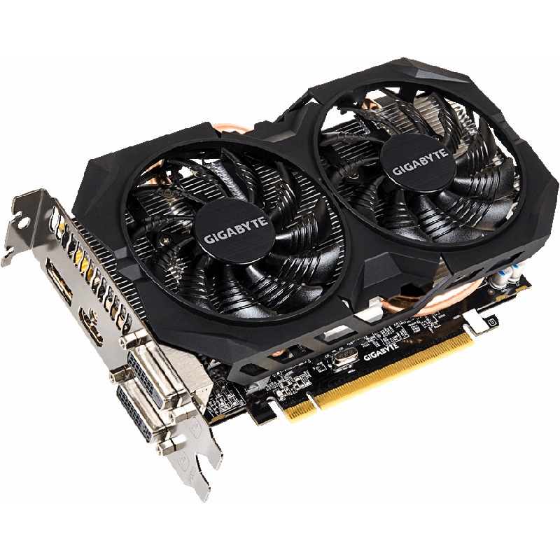 Placa video GIGABYTE Radeon R7 370 WindForce 2X OC 2GB GDDR5 256-bit ...
