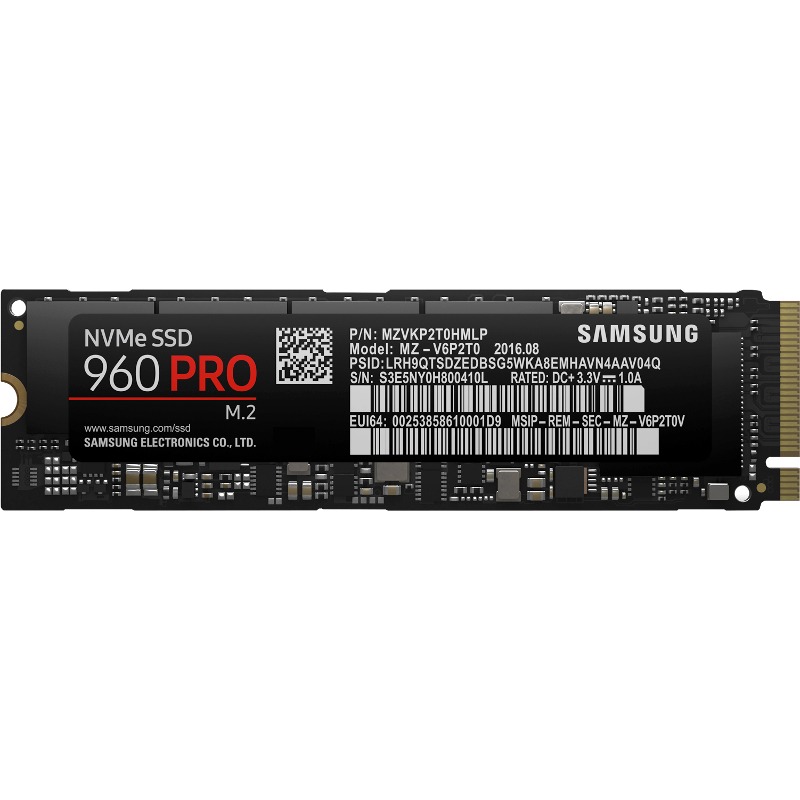 SSD Samsung 960 PRO 512GB PCI Express 3.0 x4 M.2 2280 - PC Garage