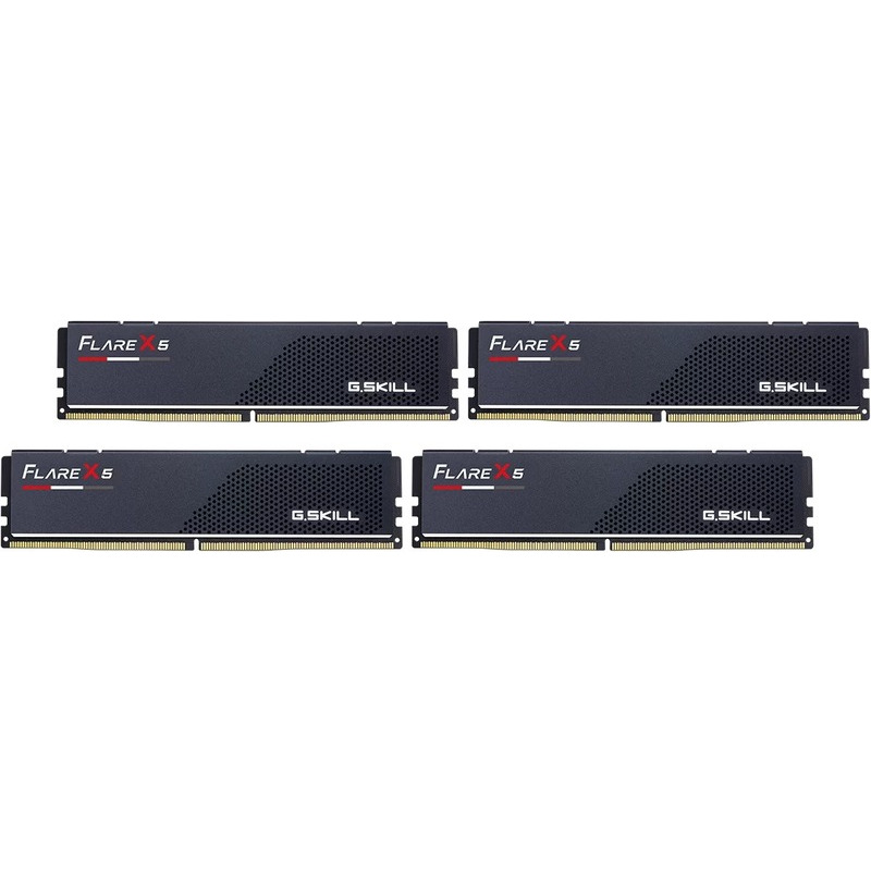 Memorie G.Skill Flare X5 192GB DDR5 6000MHz CL28 Quad Channel Kit Black ...