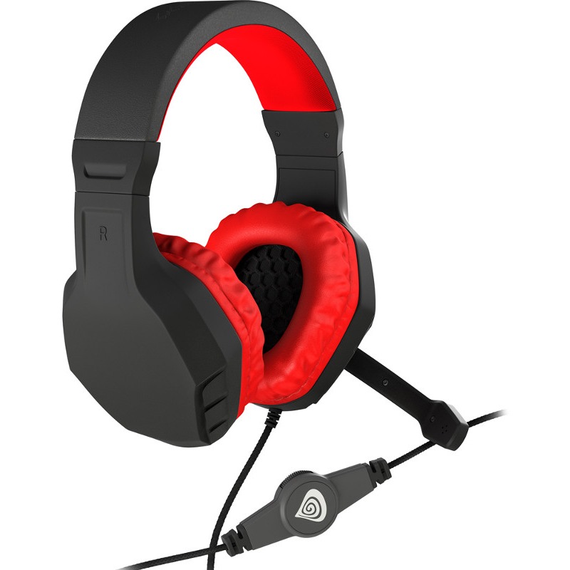 Casti Gaming Genesis Argon 200 Red - PC Garage