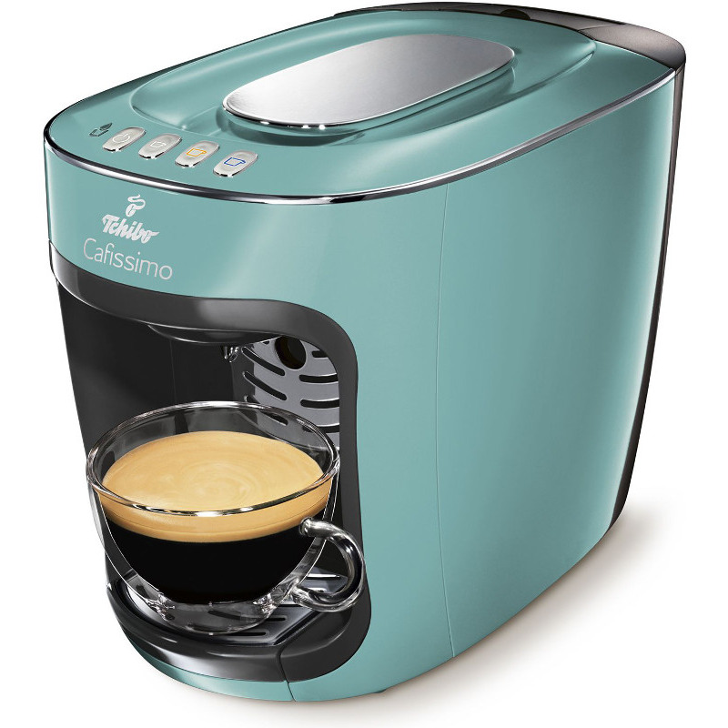 Espressor de cafea Tchibo Cafissimo Mini Blazing Mint, Verde, 1500W, 12 ...