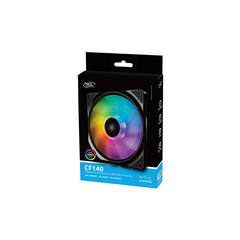 Ventilator / radiator Deepcool CF140 140mm RGB LED - PC Garage