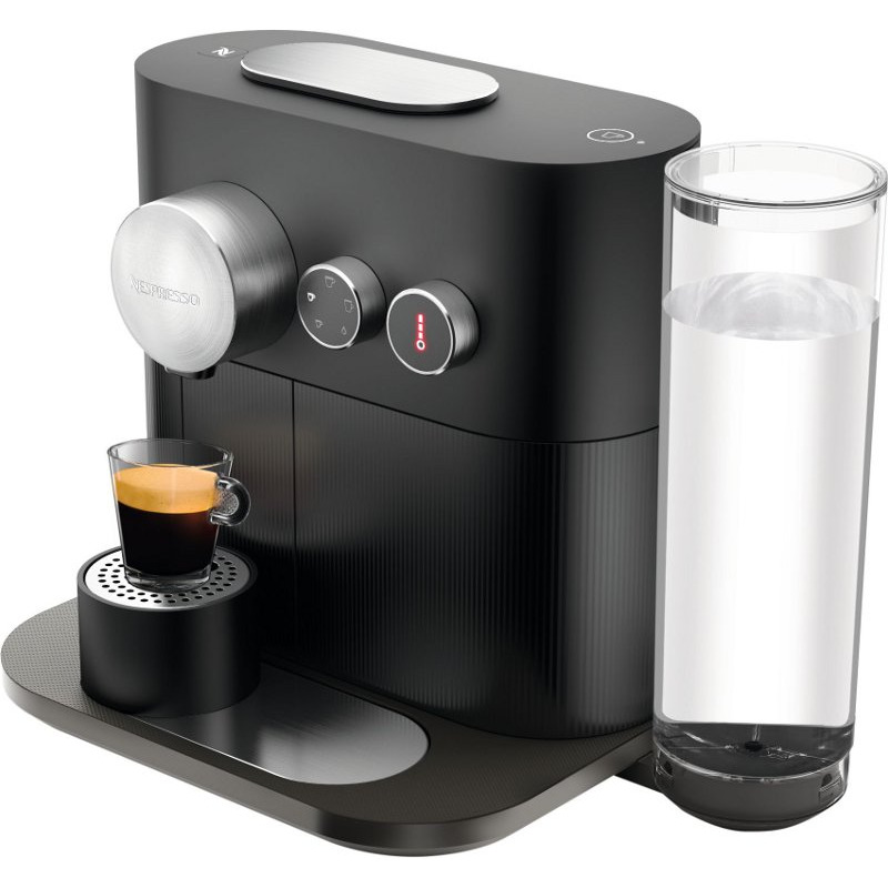Espressor de cafea Nespresso Expert Off Black C80 EU, 1600W, 19bar, 1 ...