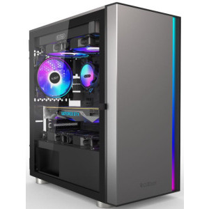 Carcasa PCCooler LM300 ARGB Black - PC Garage