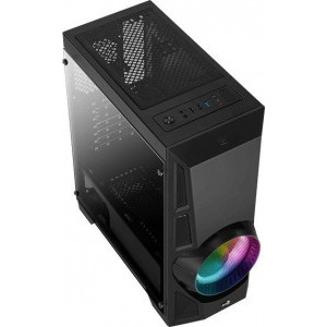 Carcasa Aerocool AeroEngine RGB Tempered Glass - PC Garage