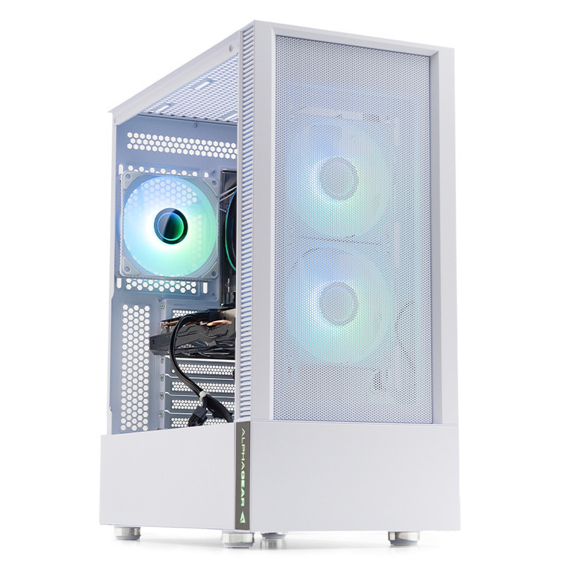 PC Gaming BALAUR Legendar Alb, Intel i5-14400F 2.5GHz, 32GB DDR5, 2TB ...