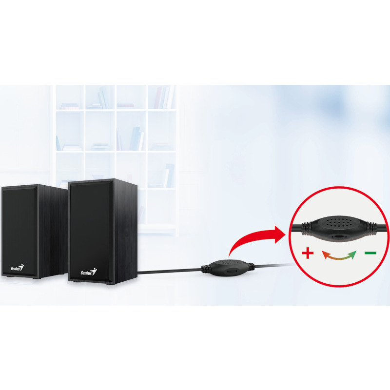 Genius Boxa SP-HF180 2.0 Black - PC Garage