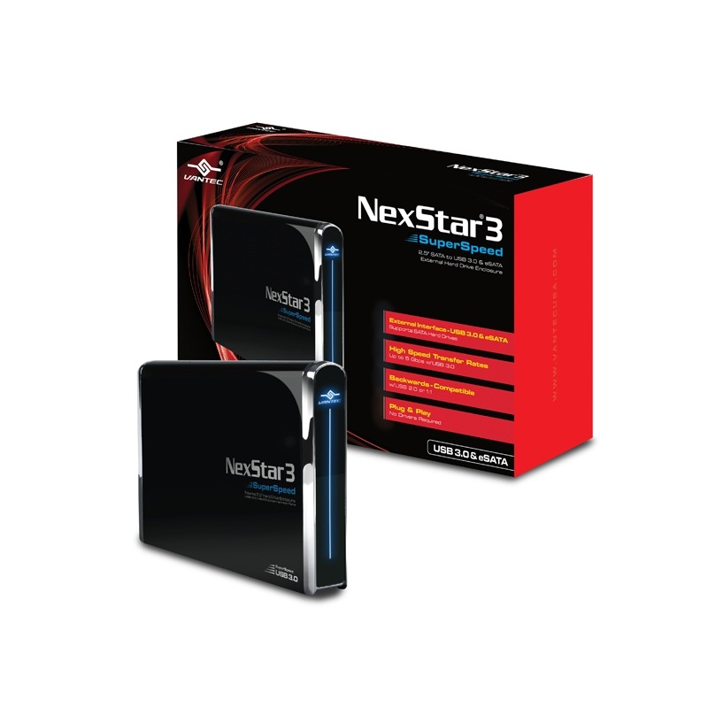 Rack Vantec NexStar 3 SuperSpeed 2.5" - PC Garage