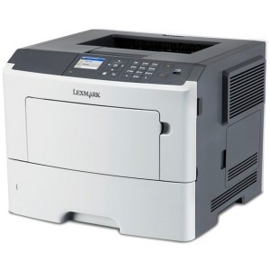 Imprimanta Lexmark MS610DN, laser, monocrom, format A4, retea, duplex ...