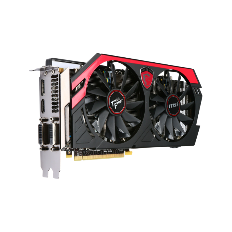 Placa video MSI GeForce GTX 760 Gaming Twin Frozr OC 2GB GDDR5 256-bit ...