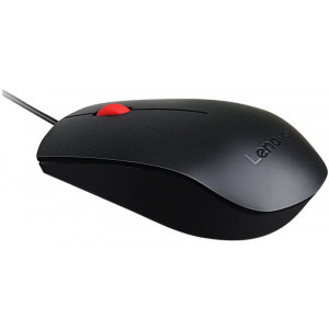 Mouse Lenovo Essential USB, Wired, Black - PC Garage