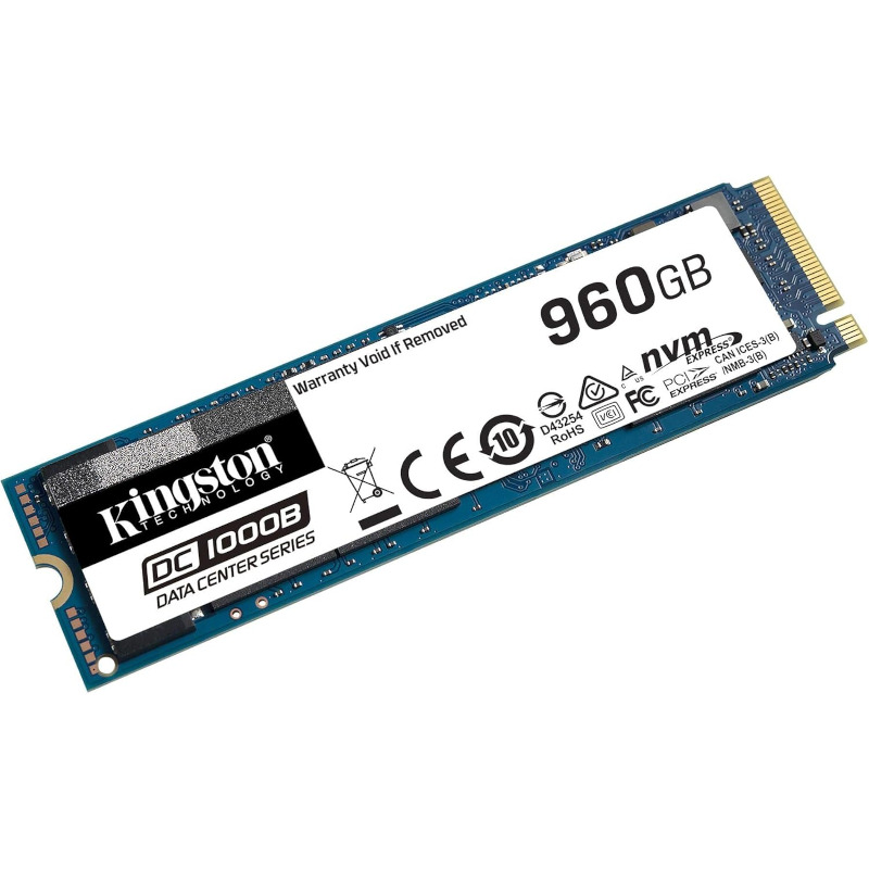 SSD Kingston DC1000B 960GB PCI Express 3.0 x4 M.2 2280 - PC Garage