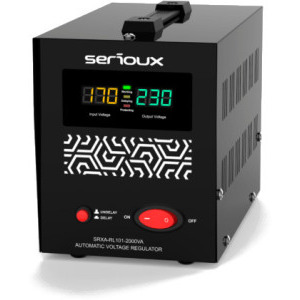 Stabilizator tensiune Serioux SRXA-RL101-2000VA 2000VA 1200W - PC Garage