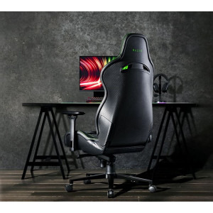 Scaun gaming Razer Enki Pro black-green - PC Garage