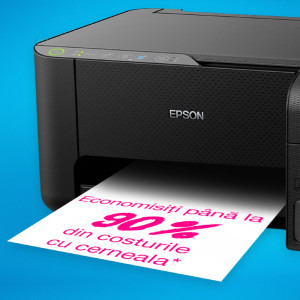 Multifunctionala Epson EcoTank L3270, InkJet CISS, Color, Format A4, Wi ...