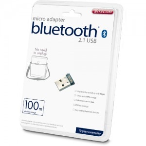Adaptor bluetooth Sitecom Micro Bluetooth USB 100m CN-523 - PC Garage