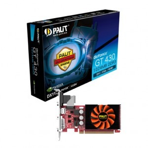 Placa video Palit GeForce GT430 1GB DDR3 64-bit Low Profile - PC Garage