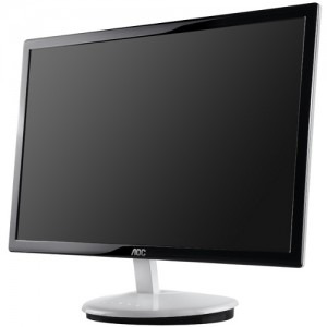 Monitor LED AOC e2343F 23 inch 5ms alb-negru - PC Garage