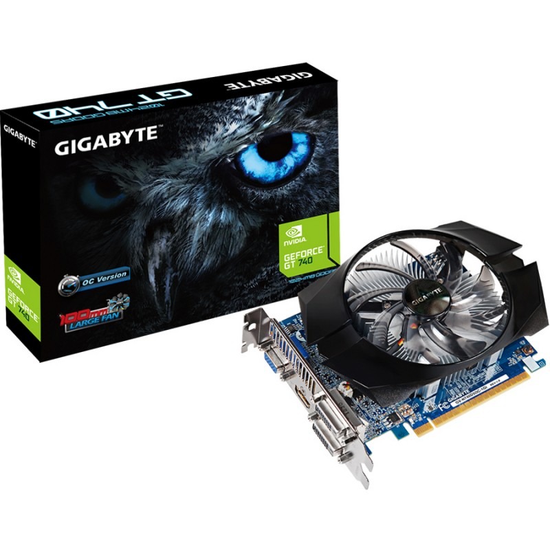 Placa video GIGABYTE GeForce GT 740 OC 1GB GDDR5 128-bit - PC Garage