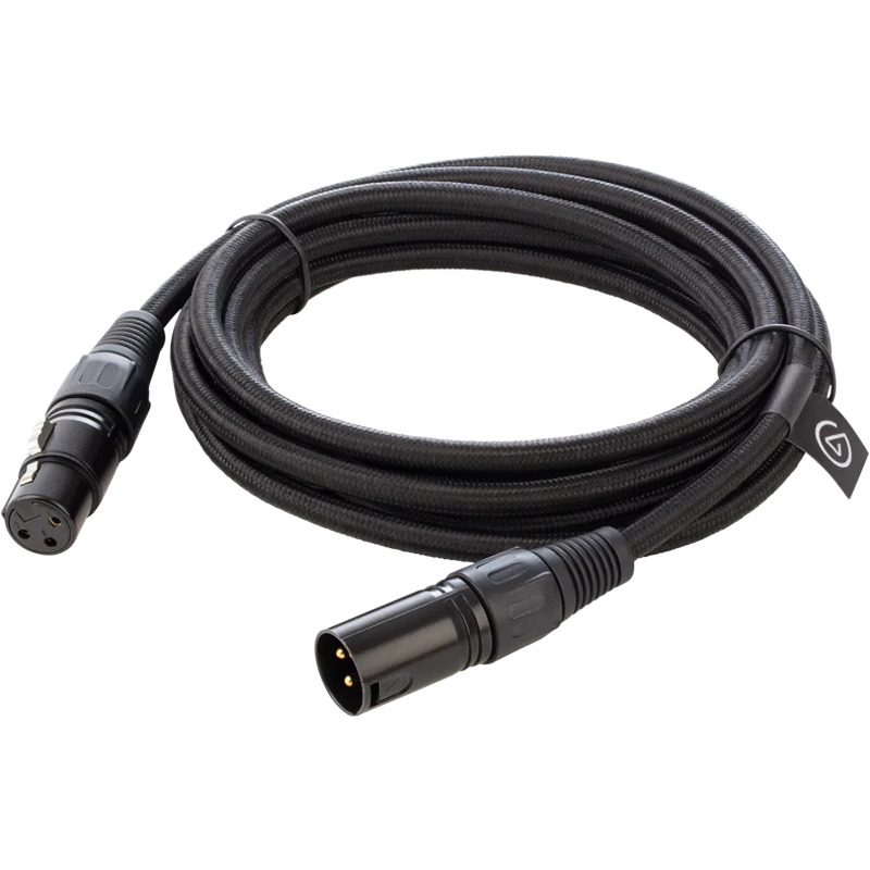 Cablu audio Elgato XLR 3-pin Male - XLR 3-pin Female, 3m, negru - PC Garage