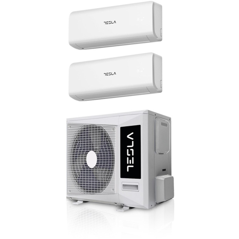 Aer conditionat Tesla Multisplit TGS-D21V1212W, 12000 BTU + 12000 BTU ...