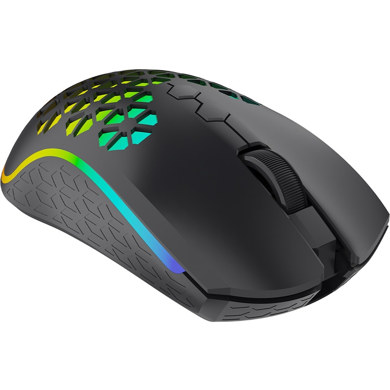Mouse Gaming AQIRYS Polaris Wireless Black - PC Garage