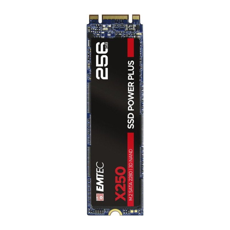 SSD Emtec Power Plus X250 256GB SATA-III M.2 2280 - PC Garage