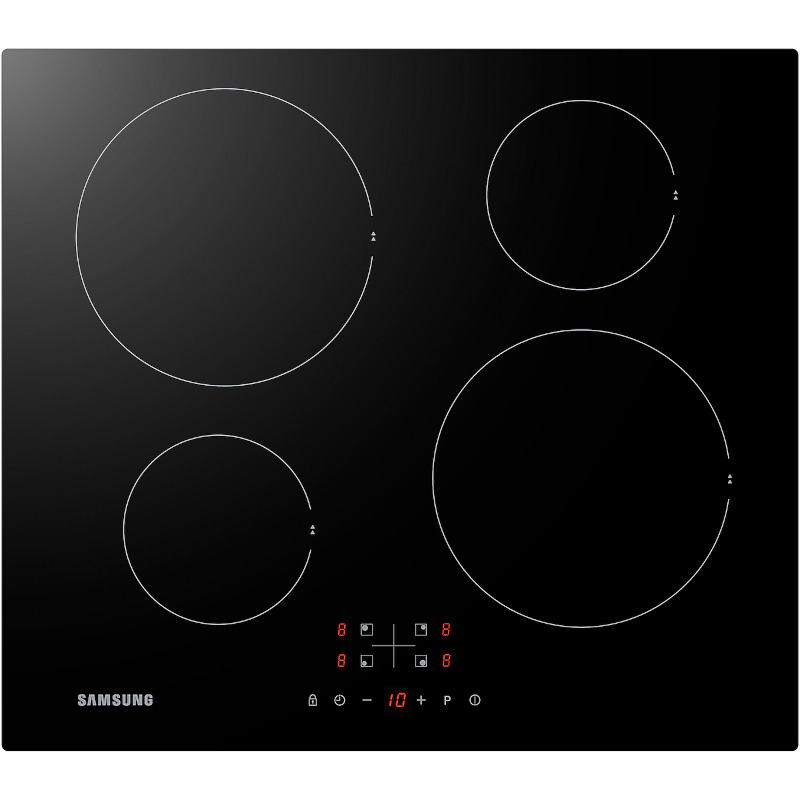 Plita incorporabila Samsung NZ64F3NM1AB/UR, Inductie, 4 zone de gatit ...