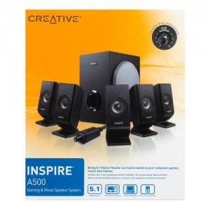 Creative Boxa Inspire A500 Black - PC Garage