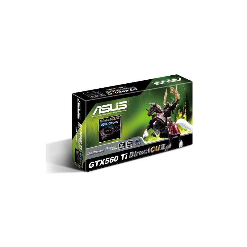 Placa video ASUS GeForce GTX 560 Ti DirectCU II 1GB GDDR5 256-bit - PC Garage