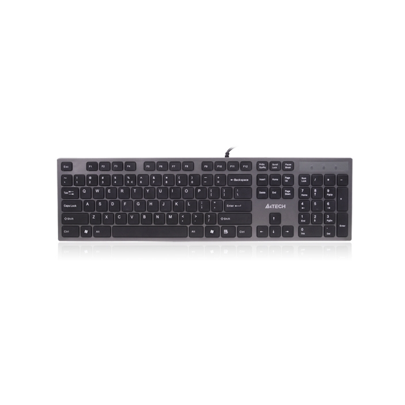 Tastatura A4Tech KV-300H Isolation grey - PC Garage