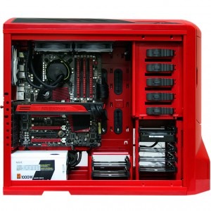 Carcasa NZXT Phantom red - PC Garage