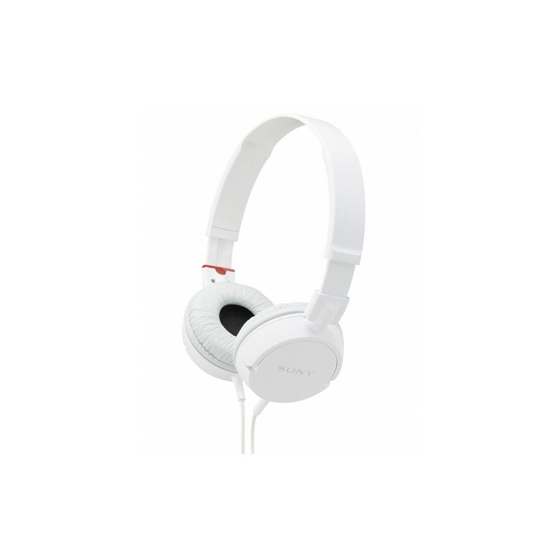 Casti Sony On-Ear, MDR-ZX100 white - PC Garage