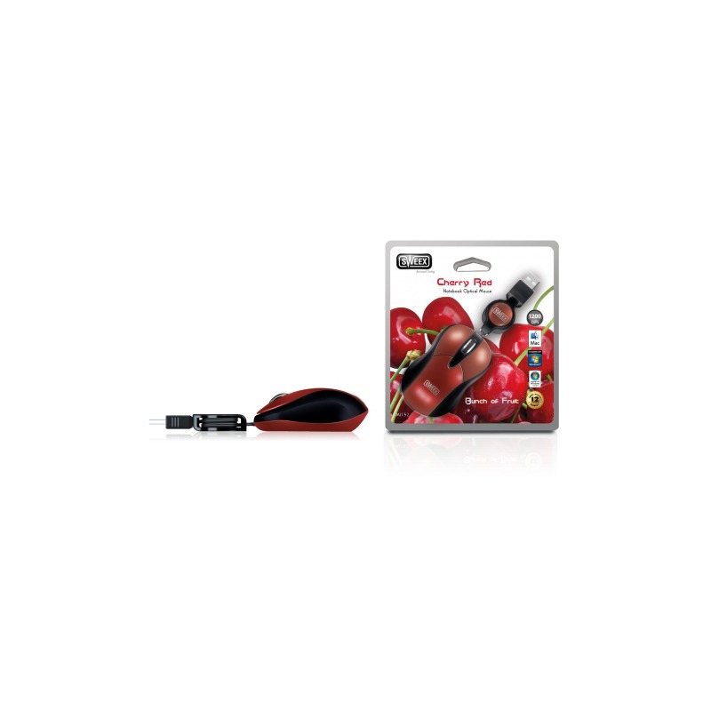 Mouse SWEEX MI152 red - PC Garage