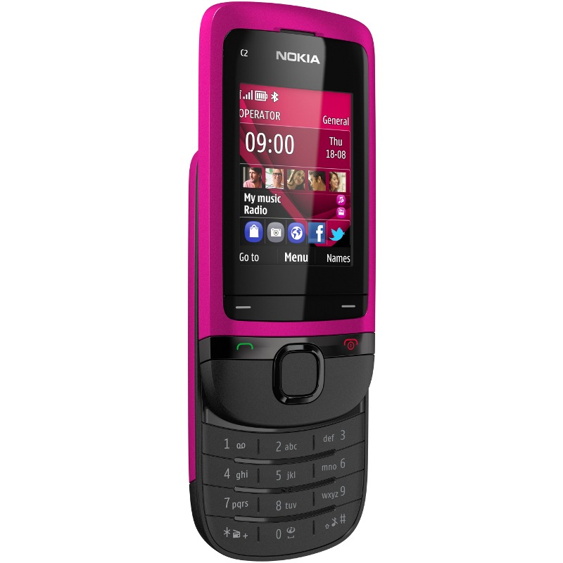 Telefon mobil Nokia C2-05 Pink - PC Garage