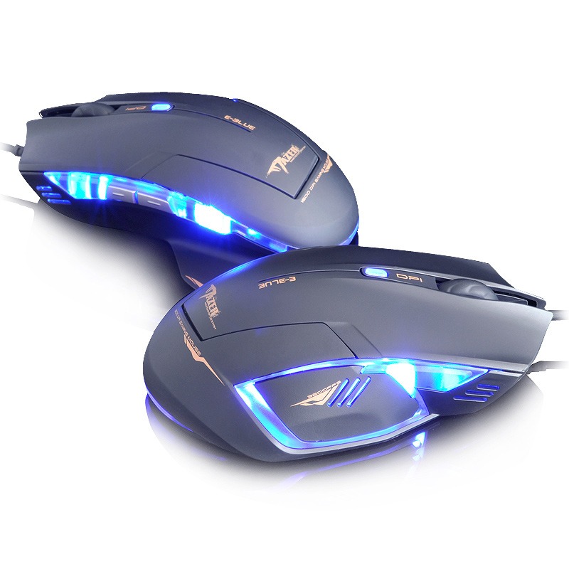 Mouse Gaming E-Blue Cobra Mazer Type-R 1600 dpi Black - PC Garage