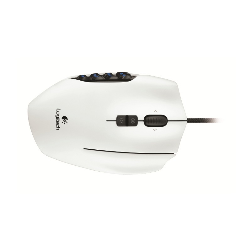 Mouse Gaming Logitech G600 white - PC Garage