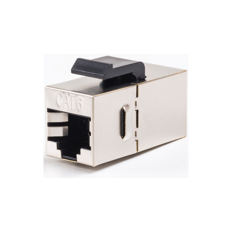 Accesoriu retea Netrack Cupla keystone RJ45 pentru cablu CAT6 FTP & STP ...