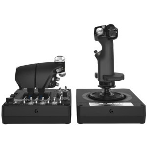 Joystick Logitech G X56 Hotas RGB Dual Throttle pentru PC Black - PC Garage