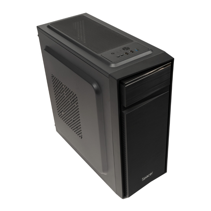 Carcasa Spacer Office Black - PC Garage