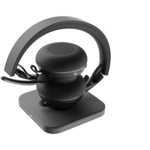 Casti Logitech On-Ear, Zone Wireless Plus UC, Graphite - PC Garage