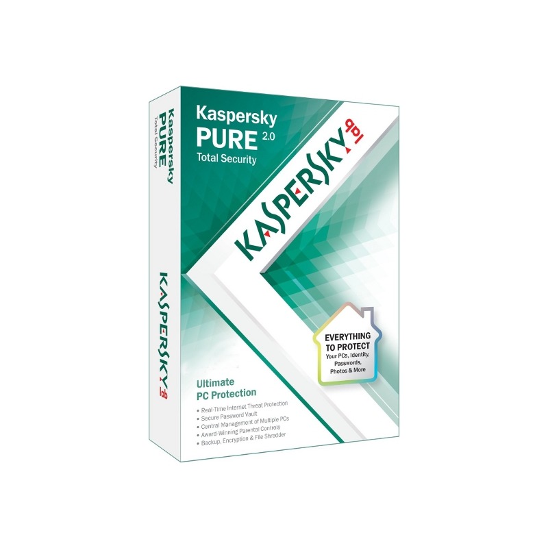 Antivirus Kaspersky Pure 2.0, 1 PC, 1 an, Retail, New License - PC Garage