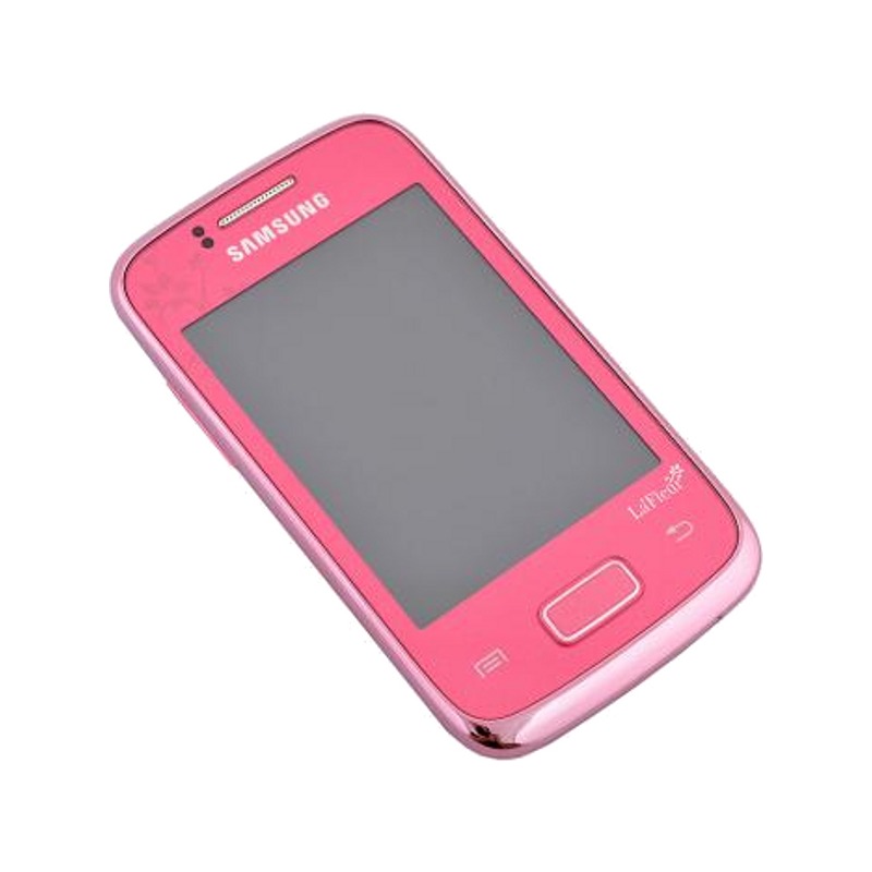 Smartphone Samsung S6102 Galaxy Y Duos Romantic Pink La Fleur - PC Garage